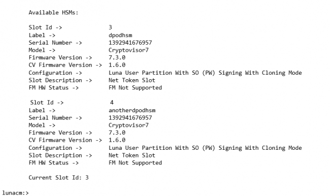 Multiple Luna Cloud HSM Services with the DPoD Platform - Data ...